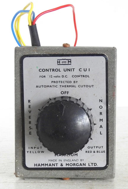 HAMMANT & MORGAN Cu1 Control Unit Suit H &M Duette & Clipper Train ...