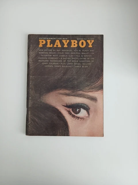 PLAYBOY MAGAZINE OCTOBER 1964 Muhammad Ali Cassius Clay Interview Mens ...