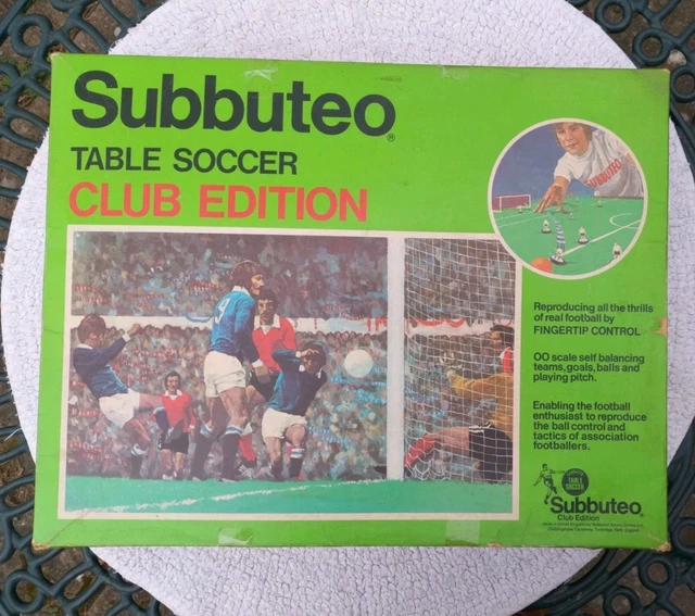 VINTAGE SUBBUTEO FOOTBALL Club Edition Table Soccer Game 1970s for spares repair £13.20 ...