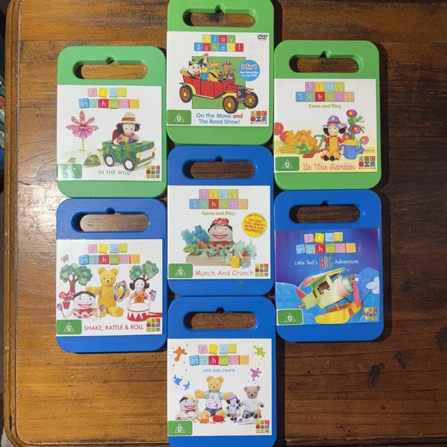 PLAY SCHOOL ABC Kids DVD Bundle X7 Kids DVD Set $44.95 - PicClick AU