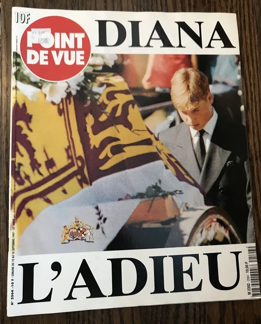 POINT DE VUE princesse Diana l'adieu 1997 magazine EUR 4,82 - PicClick FR