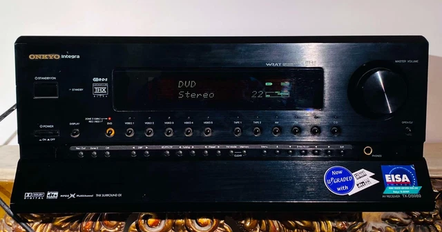 ONKYO INTEGRA TX-DS989 Revised RaRe Vintage THX Ultra AV Stereo ...
