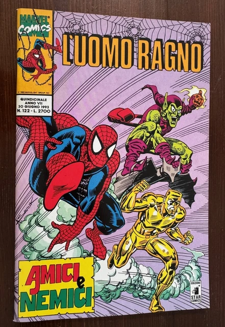L' UOMO RAGNO n° 122 ediz. Star Comics del 1993 - Spiderman OTTIMO/EDICOLA EUR 2,10 - PicClick IT