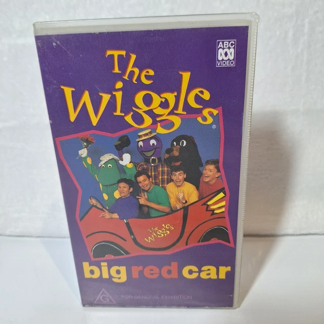 THE WIGGLES BIG Red Car VHS Tape 1995 ABC Kids Vintage $19.95 - PicClick AU