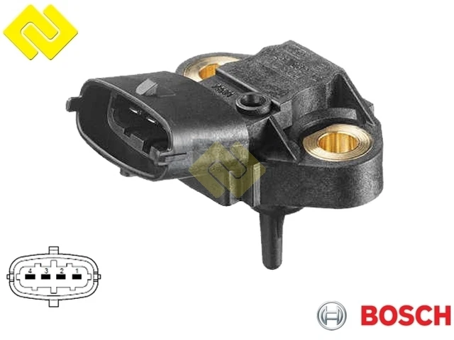 BOSCH 0261230413 INTAKE MANIFOLD PRESSURE SENSOR MAP ,for PEUGEOT ...
