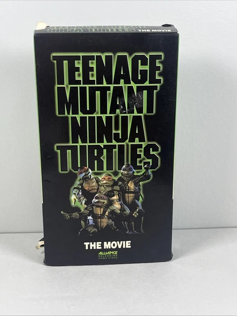 TEENAGE MUTANT NINJA Turtles The Movie VHS 1990 TMNT Tested & Works $6. ...