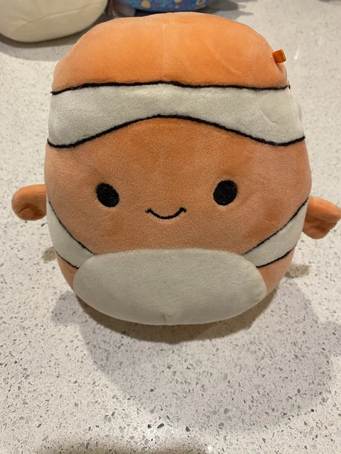 SQUISHMALLOW RICKY THE Clownfish Plush Soft Toy 8” Cuddly Teddy Cute ...