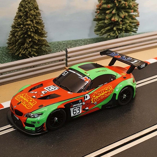 SCALEXTRIC 1:32 CAR - BMW Z4 GT3 Demon Tweeks #63 *LIGHTS* #M £28.00 ...