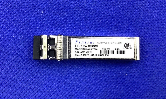 🔥🔥🔥GENUINE FINISAR FTLX8571D3BCL 10GB SFP+ Optic Transceiver 🔥🔥🔥 £5.57 ...