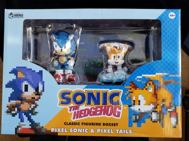 SONIC THE HEDGEHOG And Tails Pixel Figures Boxset By Eaglemoss. New. £ ...