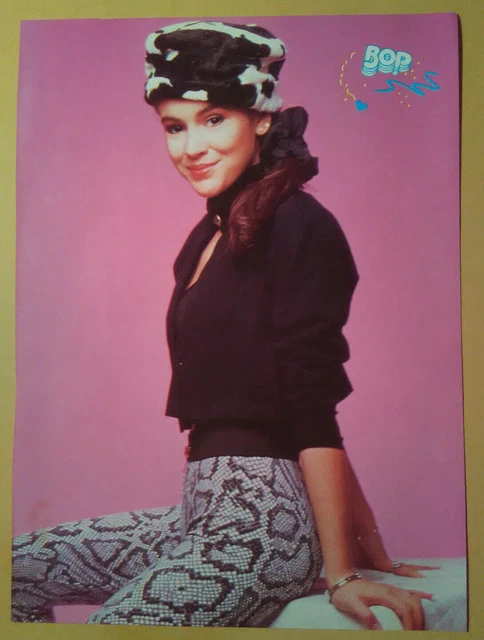 Magazine Pinup~ Alyssa Milano ~1980s ~of Tvs Whos The Boss Tutti