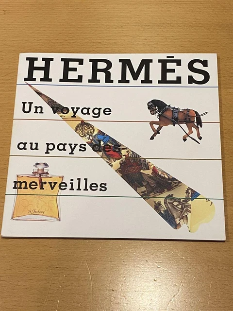 “JOURNEY TO WONDERLAND, HERMES” Exhibition Pamphlet (Picture Catalog) # ...