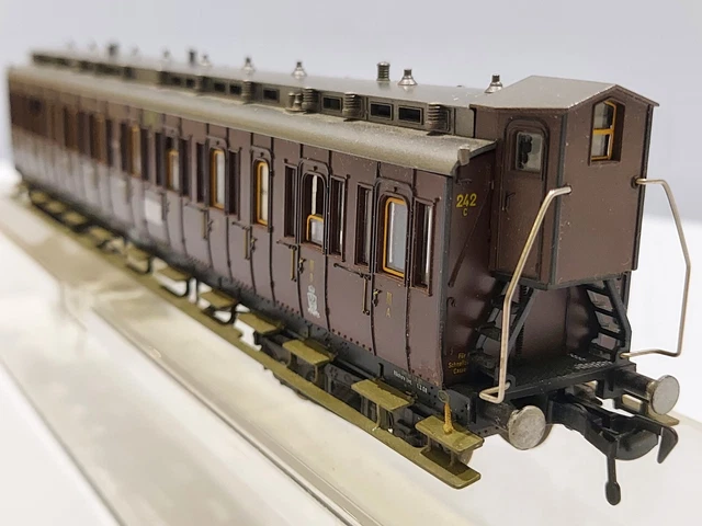 FLEISCHMANN 5802 HO Gauge K.P.E.V. Passenger Coach - 3rd Class ...