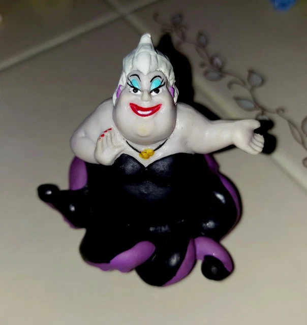 DISNEY FIGURE CAKE Topper Villain Ursula Sea Witch Little Mermaid PVC 4 ...