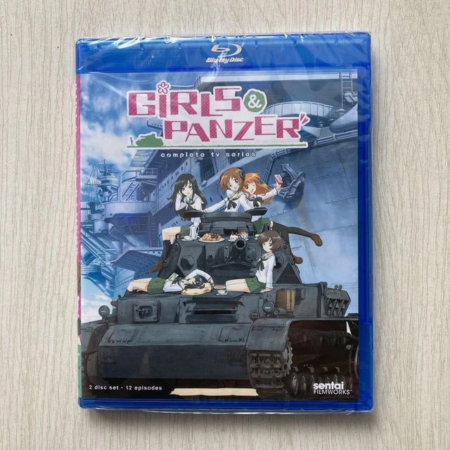 SÉRIE TÉLÉVISÉE GIRLS Panzer Blu-Ray nord-américaine BD Garupan EUR 85 ...