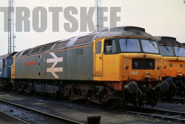 35MM SLIDE BR British Railways Diesel Loco Class 47 47366 1991 Orig £4.98 - PicClick UK