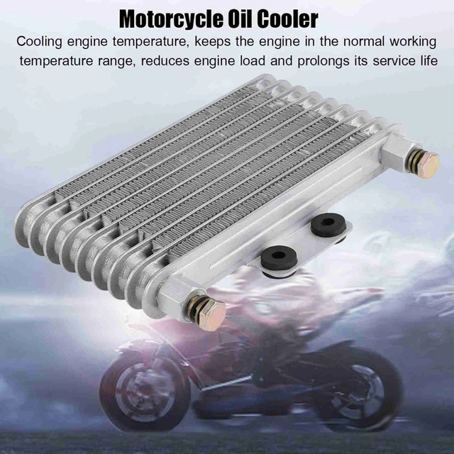 ENGINE OIL COOLER Radiator Motorcycle Engine Oil Cooler Radiator Kit ...