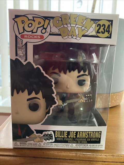 FUNKO POP ROCKS #234 Green Day Figure Billie Joe Armstrong, Vaulted £70 ...