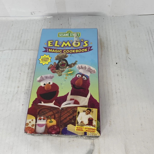 SESAME STREET - Elmo's Magic Cookbook (VHS, 2001) $19.99 - PicClick CA