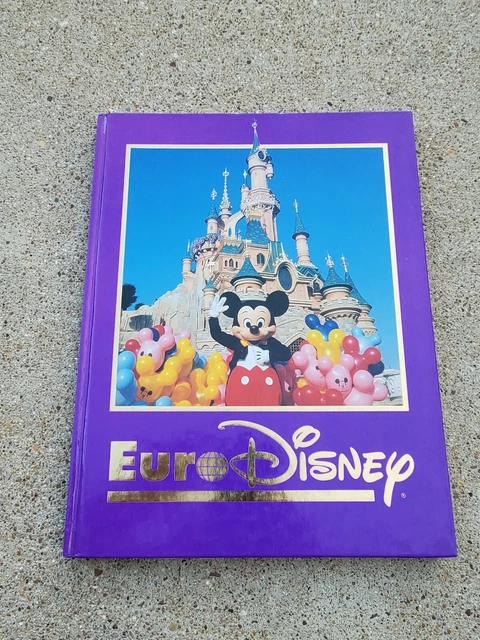 EURO DISNEY 1992 1st Year Visitor Souvenir Guide Rare Star Wars Michael ...
