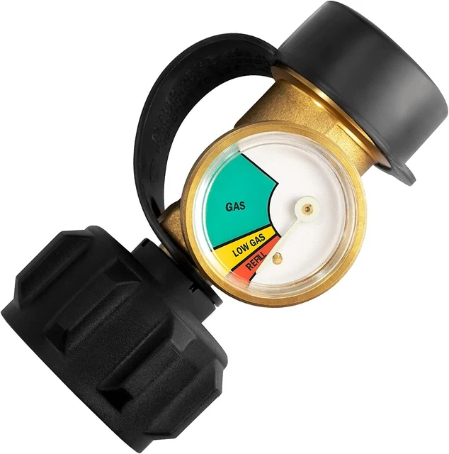 PROPANE TANK GAUGE Level Indicator Leak Detector Gas Pressure Meter ...