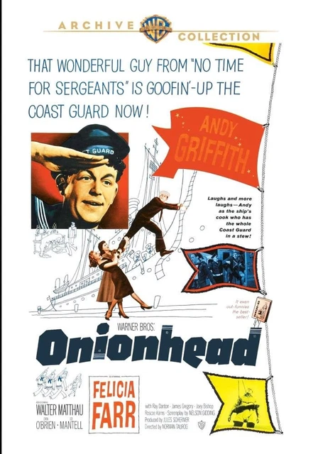 ONIONHEAD (DVD) WALTER Matthau Andy Griffith Felicia Farr EUR 26,86 ...
