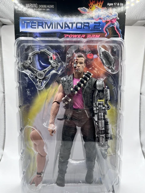 FIGURINE RARE Neca POWER ARM Arnold Schwarzenegger Terminator 2 Kenner ...