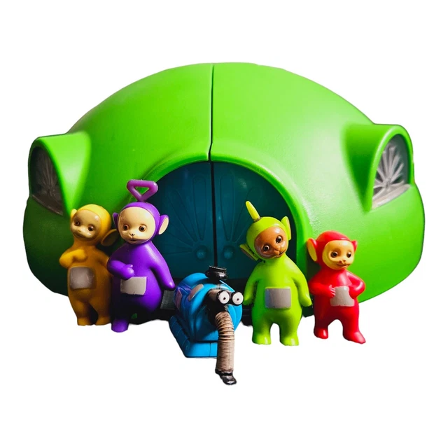 ***1996 TELETUBBIES HOME Hill House Tubbytronic Superdome Complete ...