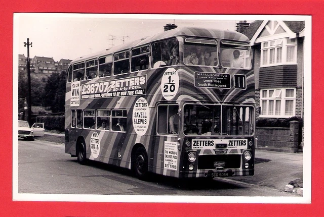 BUS PHOTO - Southdown 505 - 1970 ECW Bristol VR - Zetters Football ...