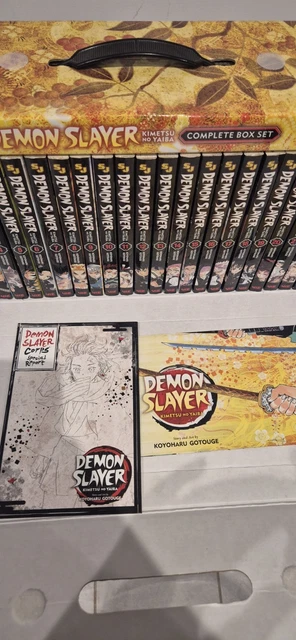 DEMON SLAYER COMPLETE Box Set (Volumes 1-23) English £125.50 - PicClick UK