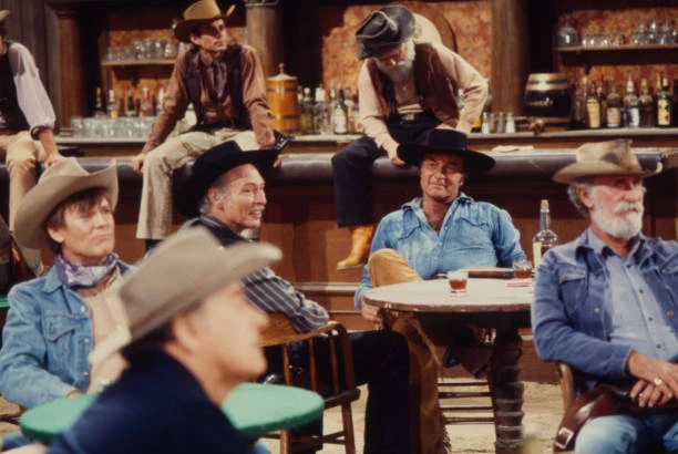 WILL HUTCHINS LEE Van Cleef George Montgomery in A Western Reunion Old ...