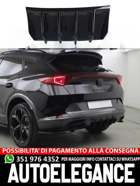 DIFFUSEUR ADAPTABLE SUR CUPRA Formentor 2020+ Rear Valance EUR 159,00 ...
