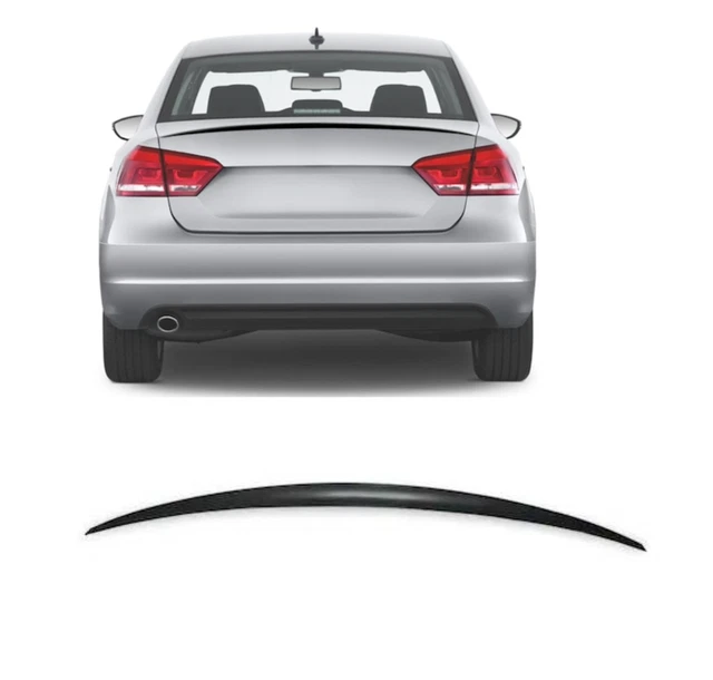 For Vw Passat B8 And B8 1 2015 2022 Rear Trunk Boot Lip Spoiler Piano