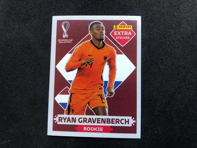 FIGURINE PANINI WORLD Cup Qatar 2022 Extra Sticker Rookie Gravenberch Netherland EUR 3,99 ...