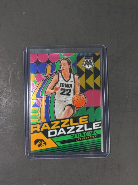2024 PANINI CAITLIN Clark Collection Razzle Dazzle Mosaic Prizm- Iowa ...