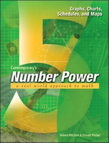 NUMBER POWER 5: Graphs, Charts, Schedules, and Maps by Contemporary £14 ...