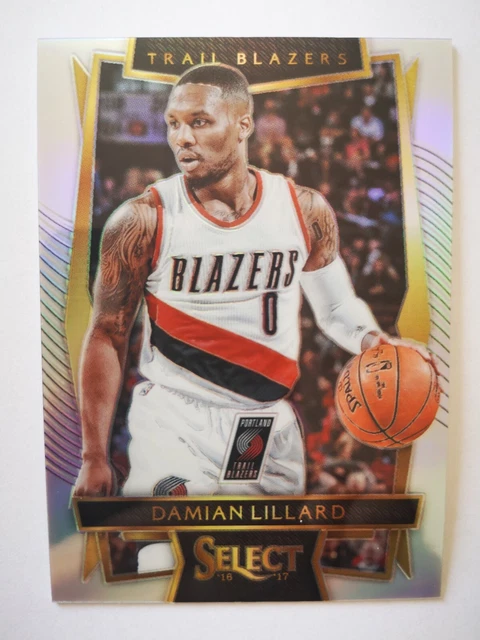 PANINI SELECT 2016-17 card carte NBA prizm Trail Blazers #51 Damian ...