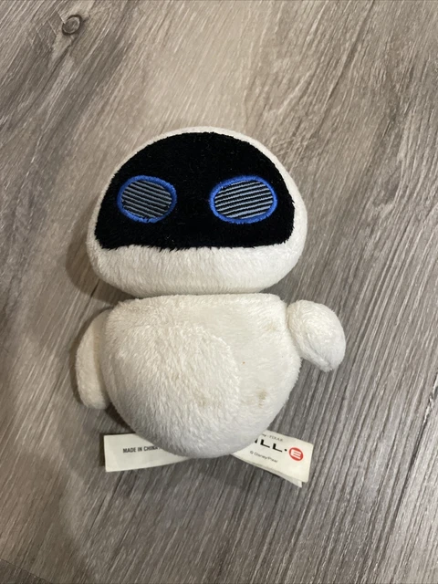 DISNEY PIXAR WALL-E Eva Eve Plush Robot 5" Poseable Stuffed Toy £8.79 ...