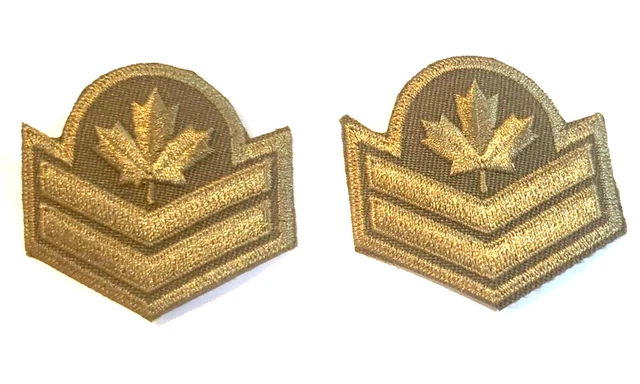 CANADIAN FORCES ARMY Combat Dress Master Corporal Mcpl Rank Badge Buy ...