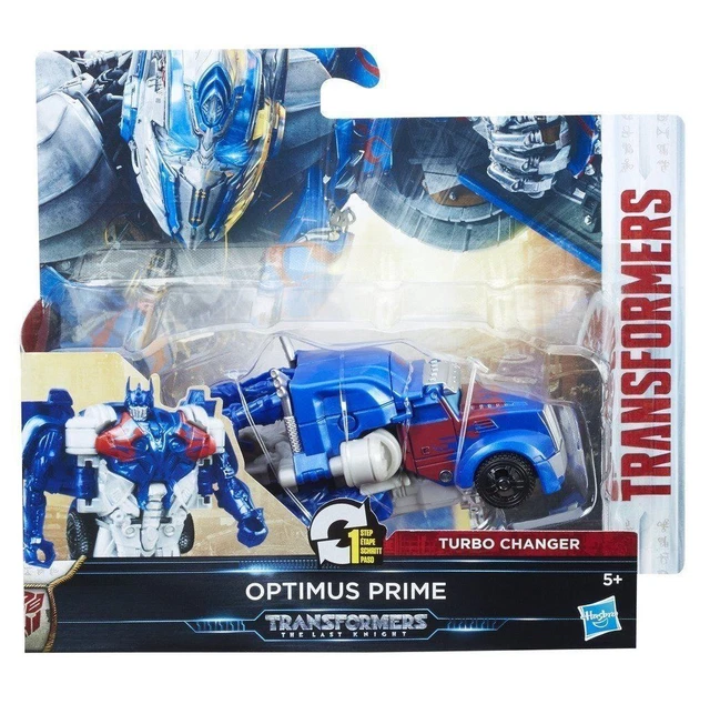 FIGURINE TRANSFORMERS THE Last Knight 1-Step Turbo Changer Optimus ...