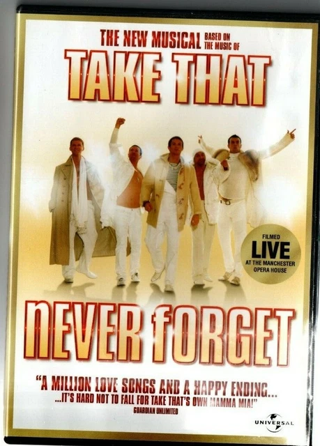 NEVER FORGET : The New Musical Based on the Music of Take That £2.00 ...