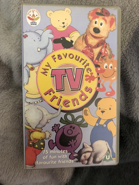 MY FAVOURITE TV Friends VHS Video Tape Sooty Bump Children’s Kids RARE ...