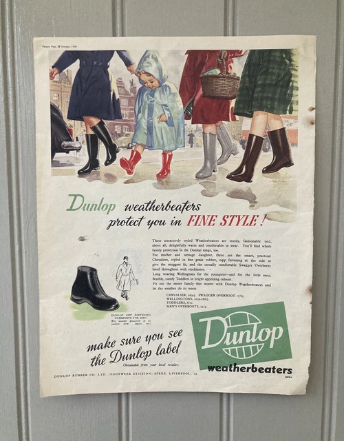 Vintage Dunlop Wellies FOR SALE! - PicClick UK