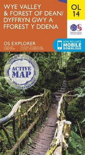 WYE VALLEY & Forest of Deane (Map) OS Explorer Active Map EUR 18,42 ...