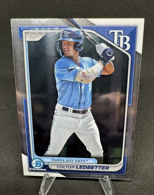2024 BOWMAN CHROME Colton Ledbetter #BCP-124 Tampa Bay Rays Prospect ... 2024 BOWMAN CHROME Colton Ledbetter #BCP-124 Tampa Bay Rays Prospect ...