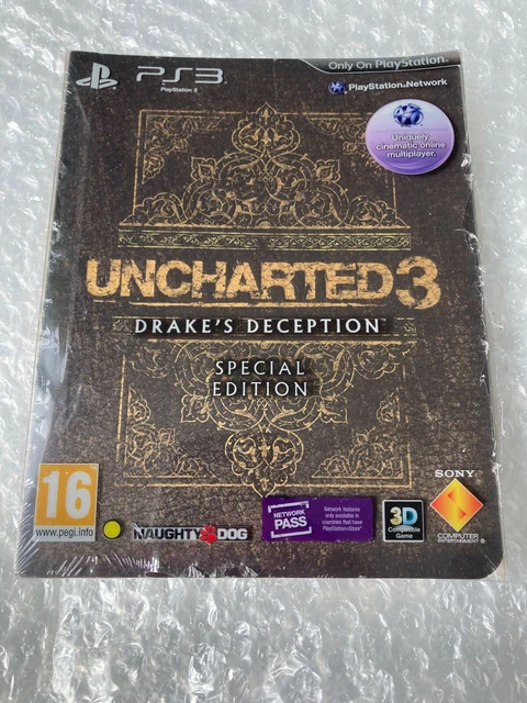 BRAND NEW SEALED Uncharted 3 Drake's Deception Special Edition ...