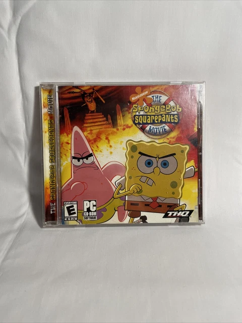 SPONGEBOB SQUAREPANTS THE Movie PC Game Windows CD-ROM With Manual £13. ...