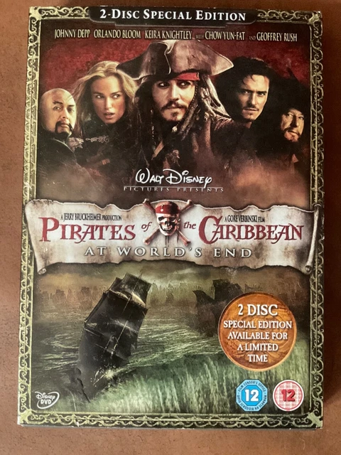 SPECIAL EDITION PIRATES Of The Caribbean Dvd At Worlds End 2 Disc £6.43 ...