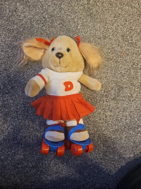 VINTAGE 1980'S TOMY Get Along Gang Dotty Dog 12" Soft Toy Plush ...