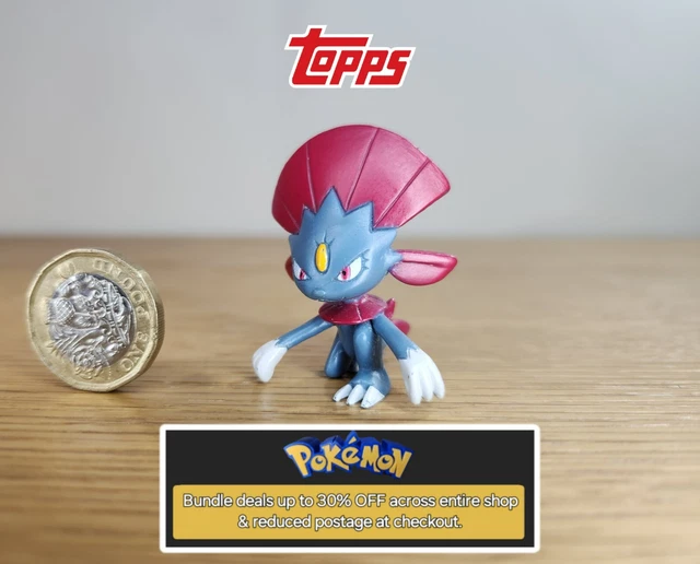 ORIGINAL VINTAGE TOPPS Candy Container Pokémon Nintendo 2" Scale Figure ...